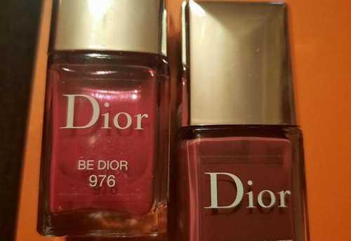 Лаки Dior пакетом