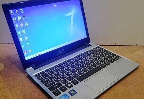 Мощный нетбук Acer/11.6"/4-8Гб/SSD-120/1час акб