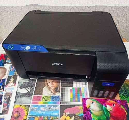 Мфу струйный epson L3101 с снпч