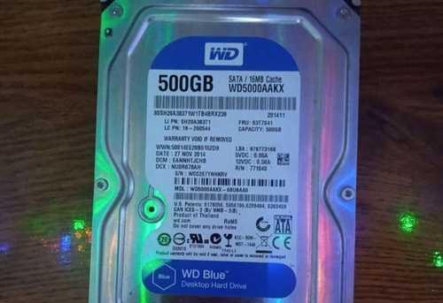 Жесткий диск/HDD 500gb