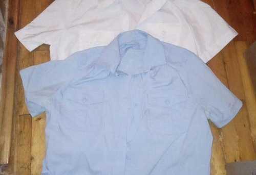 Две мужских рубашки под погон Размер 48.50 Ворот41
