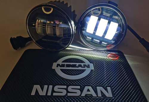 Противотуманные фары Nissan tiida 60w LED