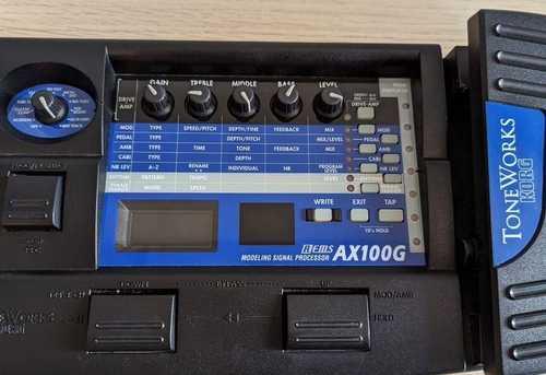 Гитарный процессор эффектов Korg Toneworks AX100G