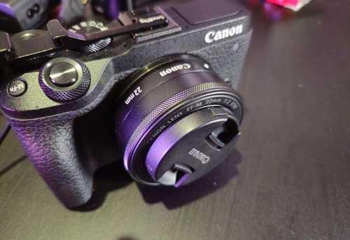 Canon EOS M6 Mark II набор блогера с 2 объективами