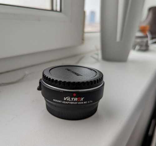 Спидбустер Viltrox с Canon EF на EF-M