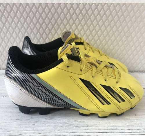 Детские бутсы Adidas F50 F5 TRX FG US 11,5K