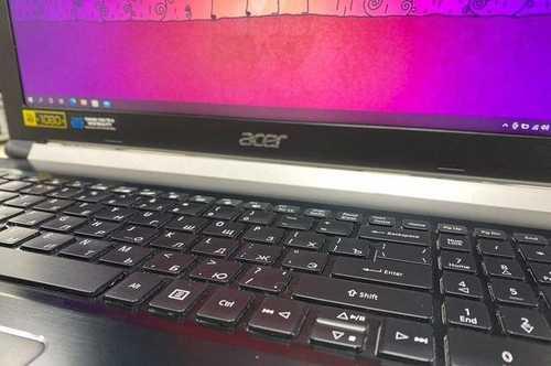 Ноутбук Acer 17 дюймов/ Core i5/SSD/ GTX 1050Ti
