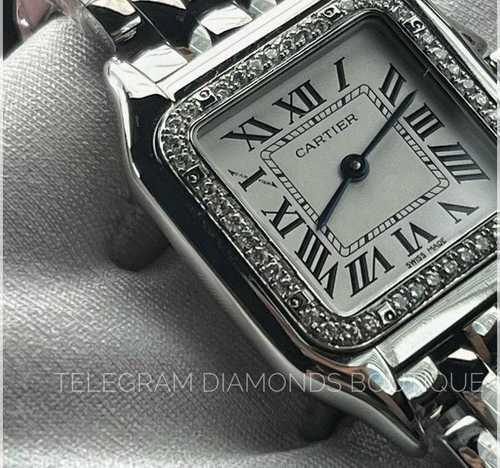 Наручные часы cartier panthere 44 бриллианта