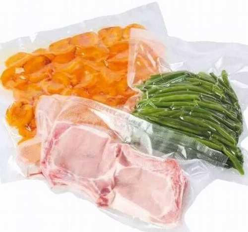 Герметичные вакуумные пакеты для мяса и рыбы