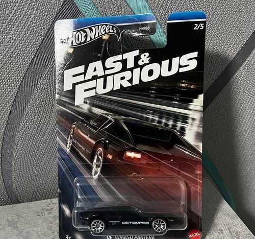 Hot Wheels 'De Tomaso Pantera'Fast and Furious