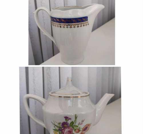 Чайник и молочник СССР / Польша