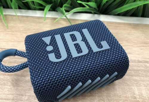 Музыкальная колонка JBL GO3 Синяя