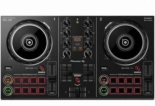 Pioneer DDJ-200 двухканальный контроллер для rekor
