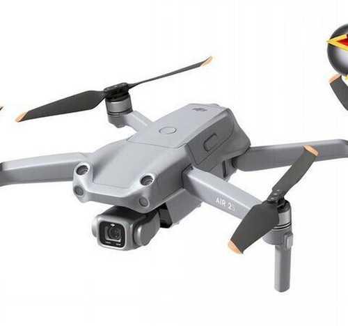 Квадрокоптер DJI Air 2S Grey Новый