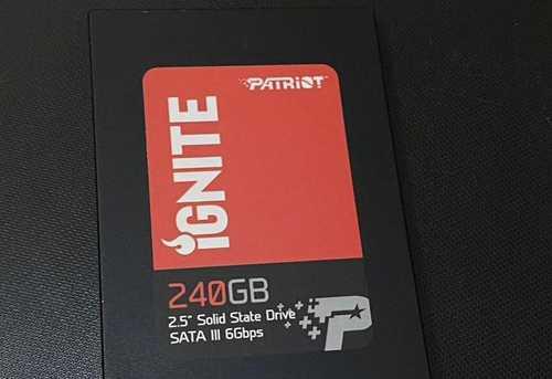 SSD накопитель Patriot Ignite