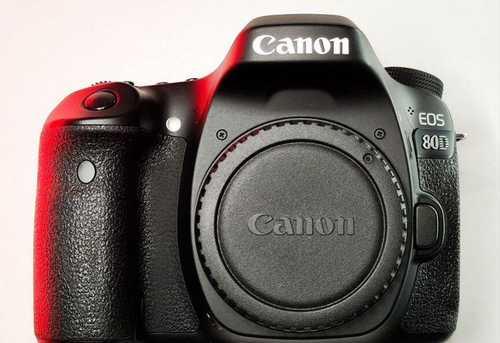 Фотоаппарат Canon 80d body 29к пробег + комплект