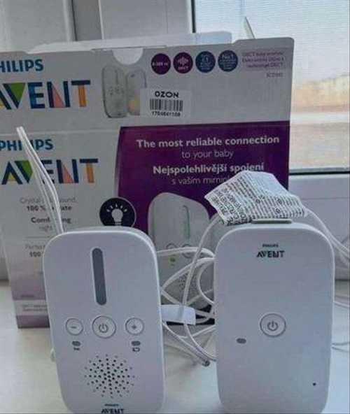 Радионяня philips avent с ночником