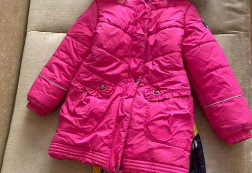 Зимняя куртка kerry pulka на 6,7 лет