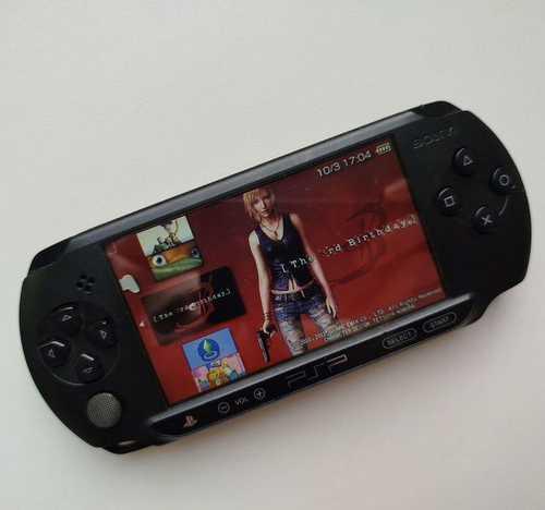 Sony PSP E1000 (64GB) 109 игр