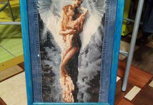 Картина Ангел и демон (алмазная мозаика)