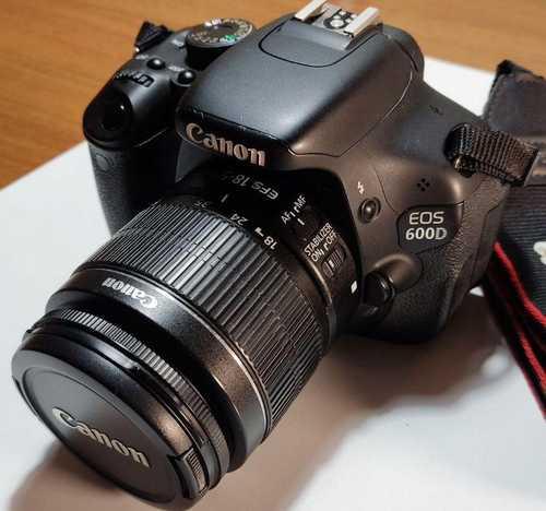 Фотоаппарат canon eos 600d kit