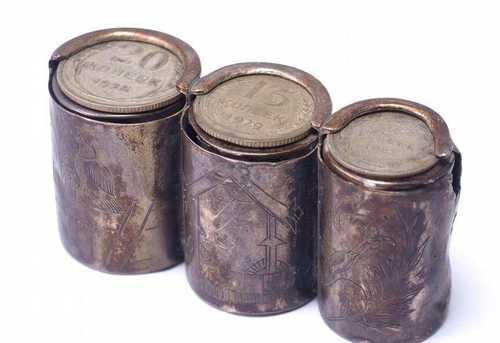 Монетница. Серебро 84 пробы. XIX век