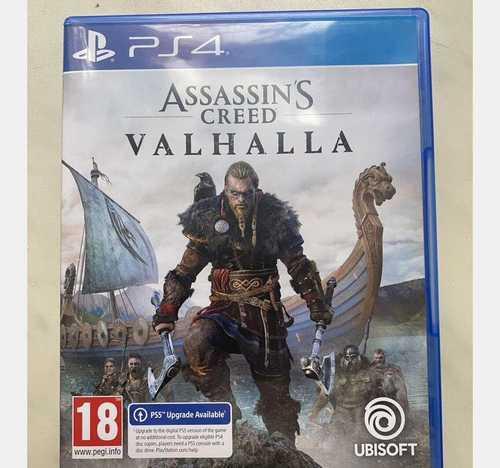 Assassins creed valhalla ps4 диск