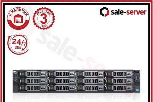 Сервер dell R730xd 16LFF 2x E5-2660 v3 128GB H730