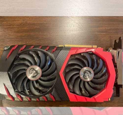 Нерабочая видеокарта Msi GTX1070 8gb