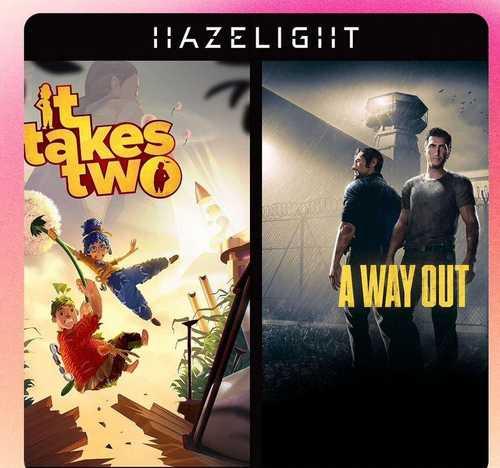 It takes two   A way out (2 в 1) для Ps4/Ps5