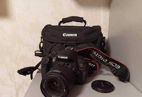 Фотоаппарат зеркальный Canon EOS 700D Kit 18-55