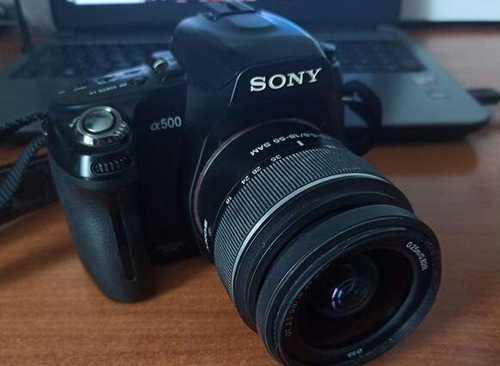 Зеркальный фотоаппарат sony a500