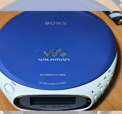 Cd плеер Sony Walkman D-EJ361