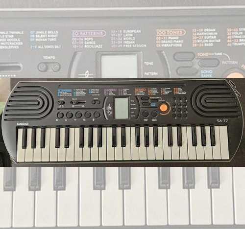 Синтезатор casio SA-77