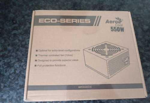 Блок питания aerocool eco 550w