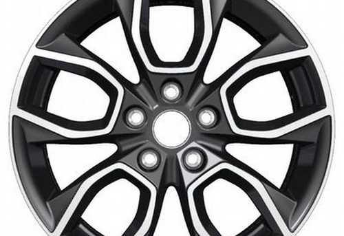 Khomen Wheels KHW1713 R17 Black-FP для Tucson