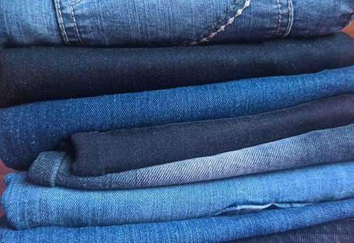 Лоскут джинсовый для рукоделия 3,5кг черный синий
