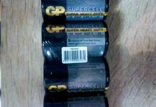 Батарейки GP Supercell 13s r20