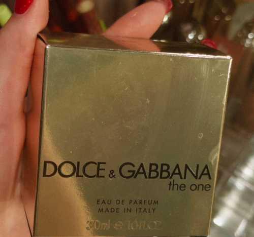 Dolce gabbana парфюмерия the one