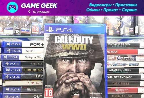 Call of Duty wwii PS4 (английская версия)