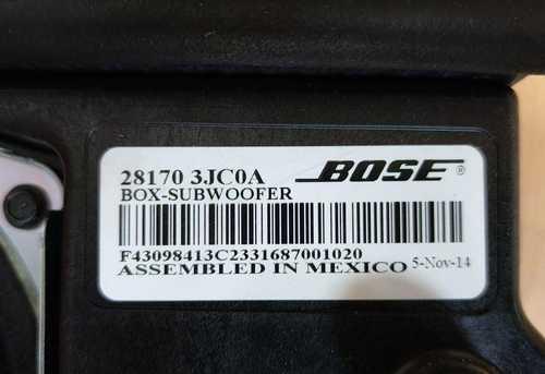 Автомобильный сабвуфер bose 28170-3jс0A