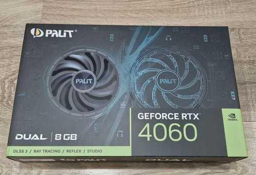 Palit nvidia GeForce RTX 4060 dual 8GB