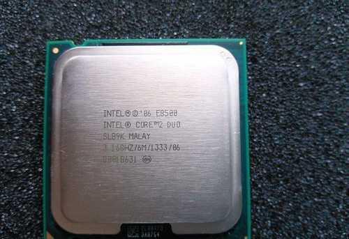 Процессор Intel Core E8500 LGA775, 2 x 3166 мгц