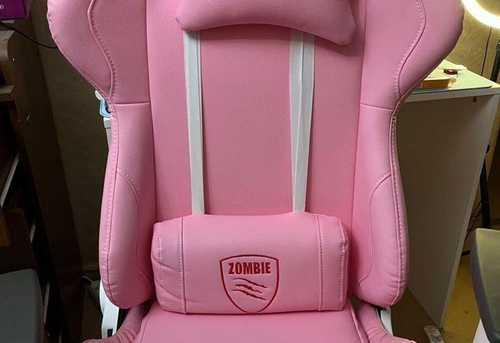 Игровое кресло zombie pink