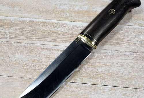 Нож нескладной Урал ст.95х18 (чёрный граб) lemax