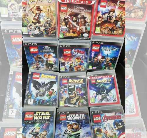 Диски на ps3 lego