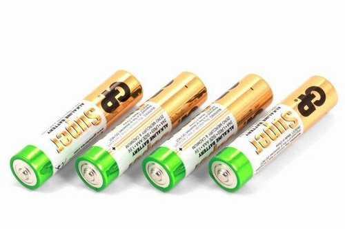 Батарейки мизинчиковые GP LR03 (AAA) Super Alkalin