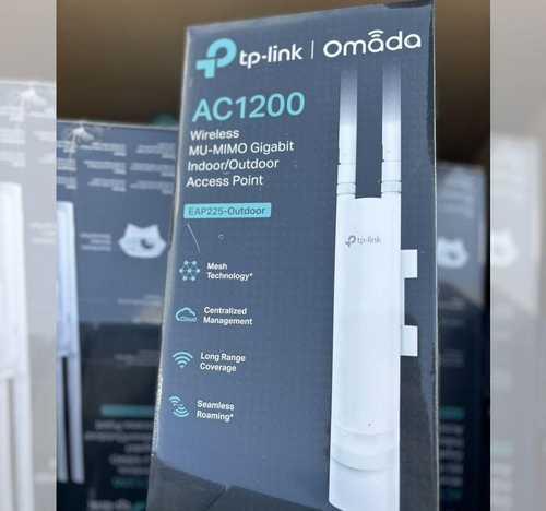 Точка доступа TP-Link EAP225 outdoor omada AC 1200