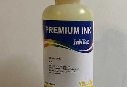 Чернила InkTec yellow 50 мл