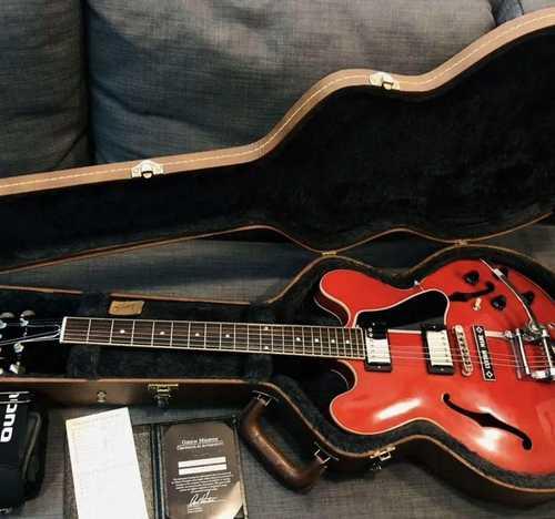 Gibson Memphis ES-335 Cherry Dot with Bigsby